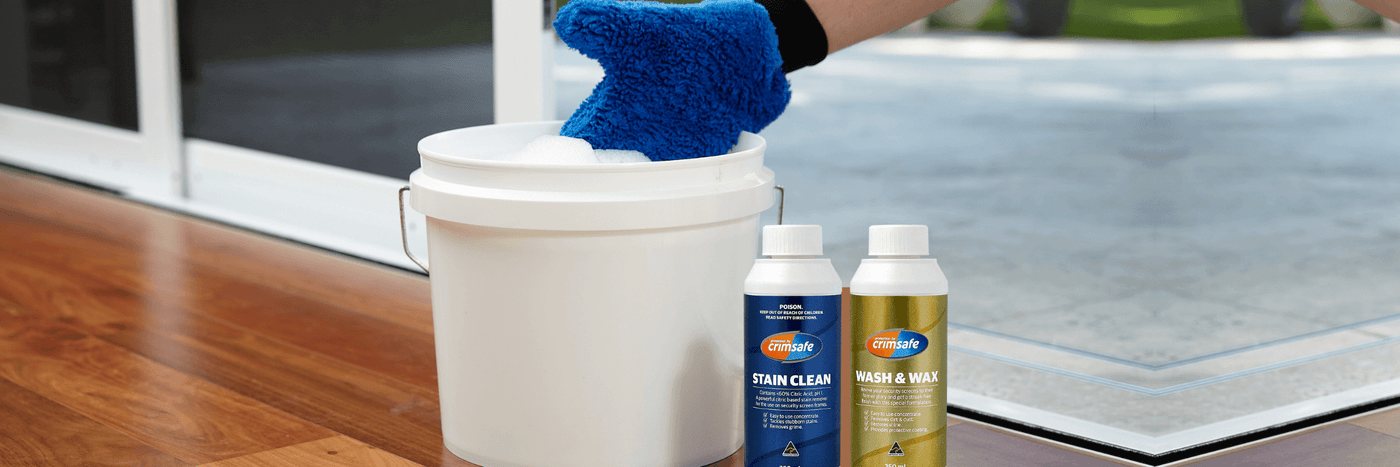 Shop Crimsafe Cleaning Products | Crimsafe Online Store