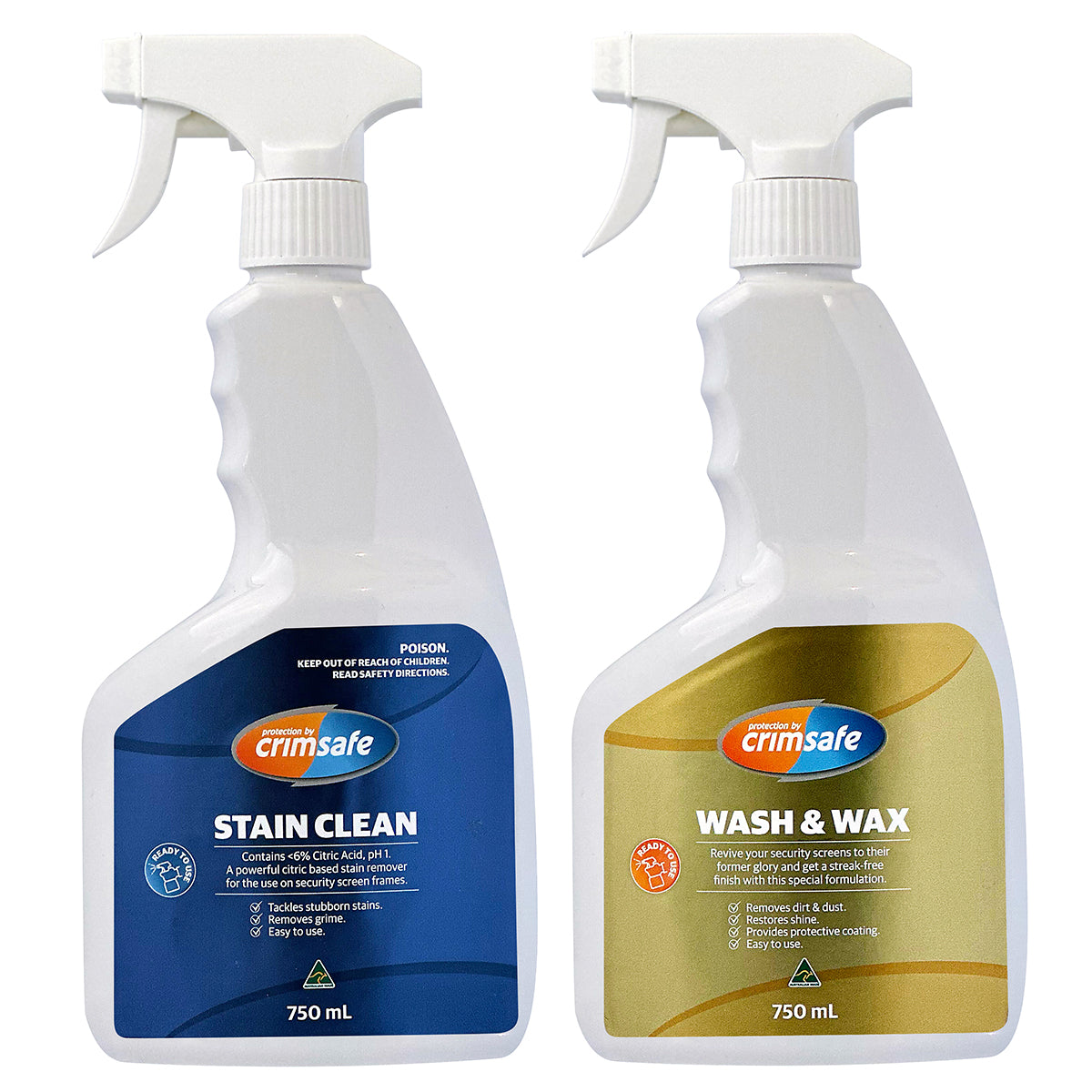 Crimsafe Ready To Use Duo Pack - 750ml